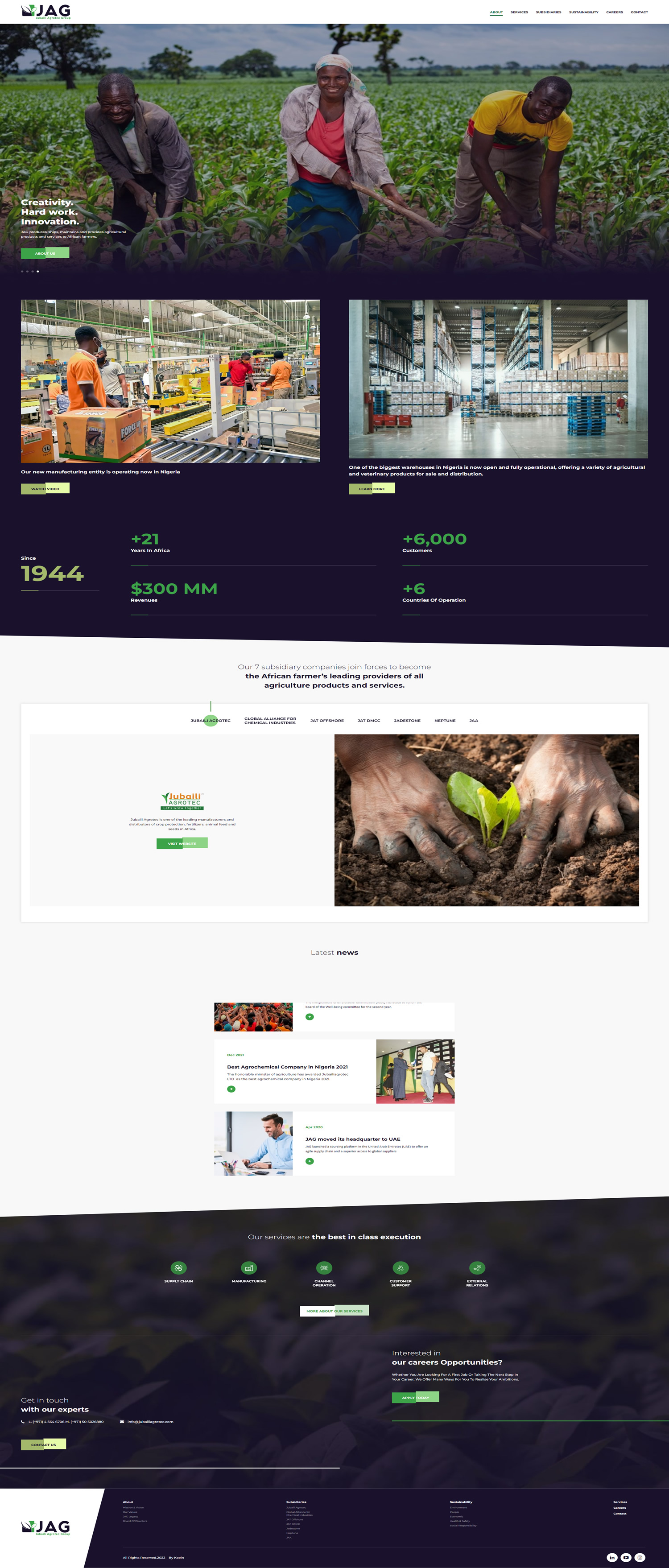 Jubaili Agrotec Group | Contact